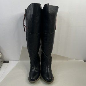 Freebird by Steven | Shoes | Freebird By Steven Knee High Catrina Boots Black Embossed Leather ...